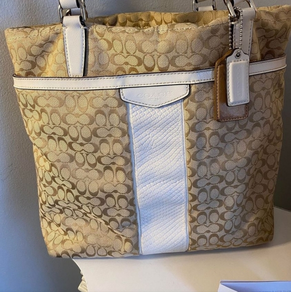 Coach | Bags | Coach Monogram Mini Tote Bag | Poshmark